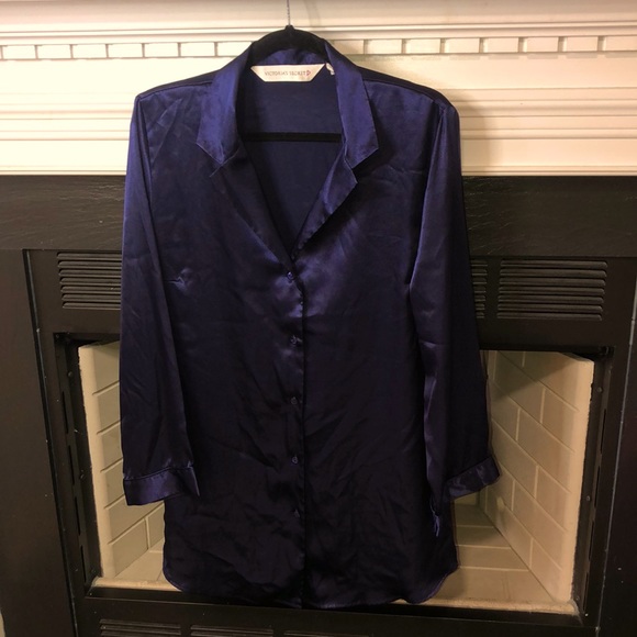 Victoria's Secret | Intimates & Sleepwear | Victorias Secret Navy Blue ...